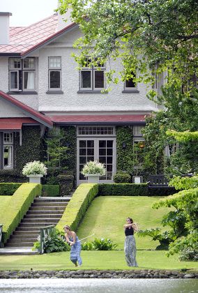 Guests Enjoy Themselves Timara Lodge Day Editorial Stock Photo - Stock ...