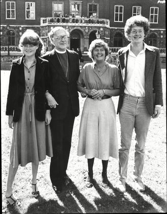 Right Reverend Robert Runcie Archbishop Canterbury Editorial Stock ...