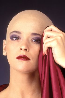 Jo Guest After Bald Head Makeover Editorial Stock Photo - Stock Image ...