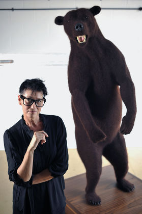 Shauna Richardson Her Crochet Bear Leicestershire Editorial Stock Photo ...