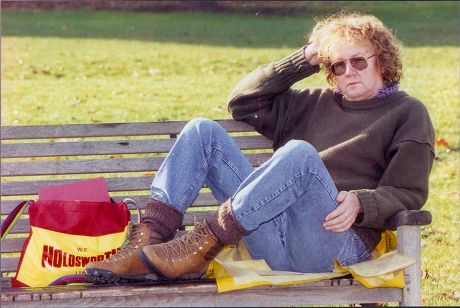 Nigel Williams Author Playwright On Bench Editorial Stock Photo - Stock ...