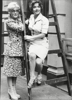 Actress Anna Dawson Actress Deborah Watling Editorial Stock Photo actress-anna-dawson-actress-deborah-watling-editorial-stock-photo