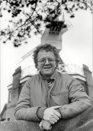 Nigel Williams Author Playwright Front Windmill Editorial Stock Photo ...