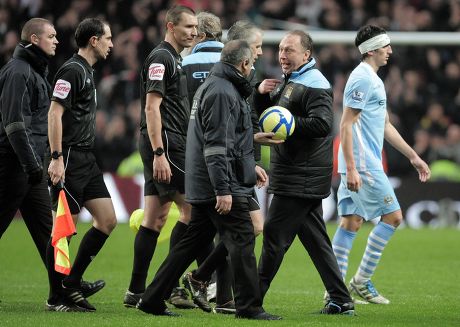Coach David Platt Talks Animatedly Referee Editorial Stock Photo ...