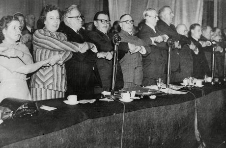 Political Labour Party Conference Morecombe 1952 Editorial Stock Photo ...