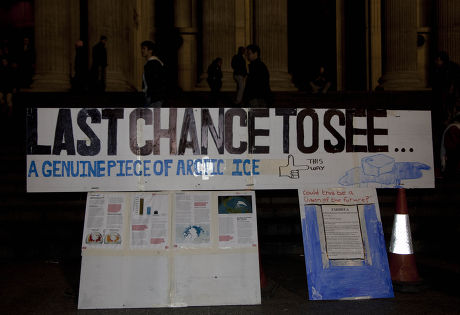 Liberate Tate Stage Arctic Ice Performance Editorial Stock Photo ...