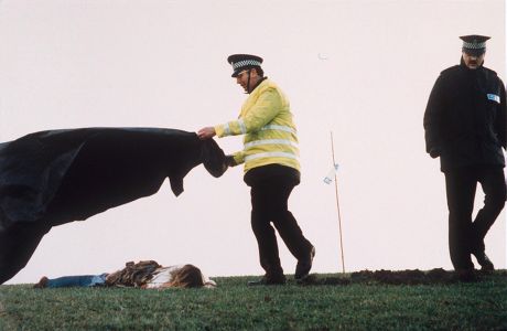 Policeman Covers Corpse Victim Aircrash Editorial Stock Photo - Stock ...