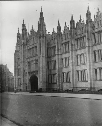 Marischal College Museum Marischal College Founded Editorial Stock ...