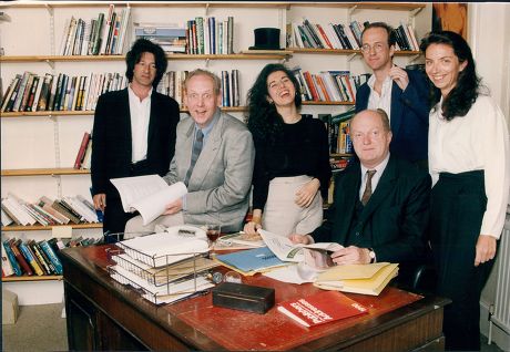 Bert Posner Patrick Oconnor Auberon Waugh Editorial Stock Photo - Stock ...