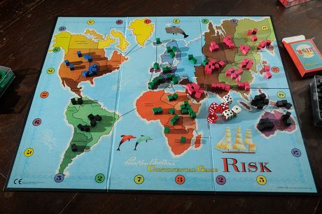 Risk Board Game Global Domination Warfare Editorial Stock Photo - Stock ...