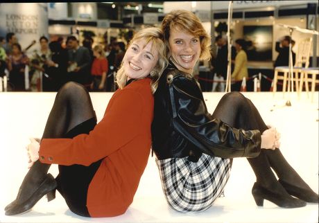 Tv Presenters Victoria Studd Left Anna Editorial Stock Photo - Stock ...
