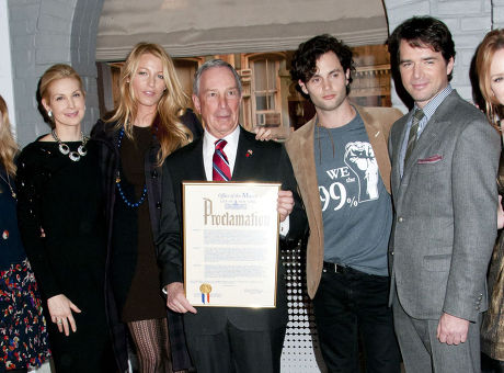 Kelly Rutherford Blake Lively Michael Bloomberg Editorial Stock Photo ...