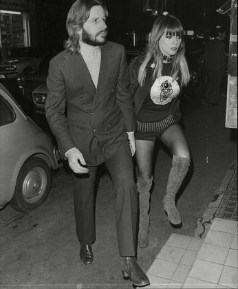 Ringo Starr Former Beatles Drummer Wife Editorial Stock Photo - Stock ...