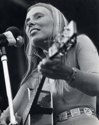 Joni Mitchell Singer Performing Isle Wight Editorial Stock Photo ...