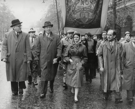 Hugh Gaitskell Leader Labour Party Daughter Editorial Stock Photo ...