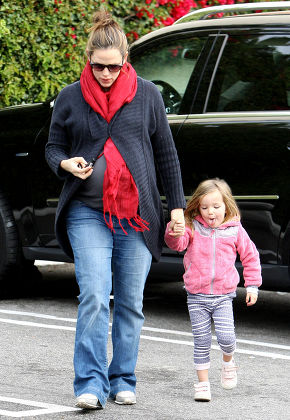Jennifer Garner Daughter Seraphina Affleck Editorial Stock Photo ...