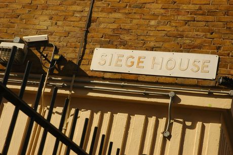 Siege House Sign Sidney Street Editorial Stock Photo - Stock Image ...