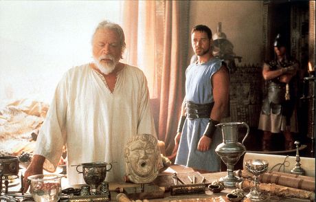 Gladiator Oliver Reed Russell Crowe Editorial Stock Photo - Stock Image ...