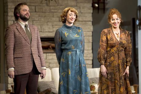 'Absent Friends' play press night at the Harold Pinter Theatre, London ...