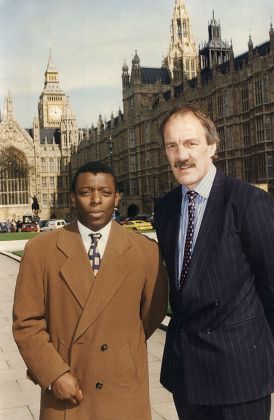 Garth Crooks Former Footballer Roger Uttley Editorial Stock Photo ...