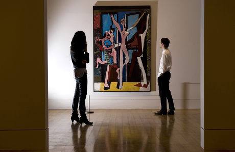 Three Dancers 1925 By Pablo Picasso Editorial Stock Photo - Stock Image ...