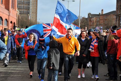 34 Rangers supporters flag Stock Pictures, Editorial Images and Stock ...