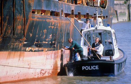 Police Collect Evidence Side Bowbelle Ship Editorial Stock Photo ...