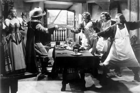 Three Musketeers 3 Musketeers Binnie Barnes Editorial Stock Photo ...