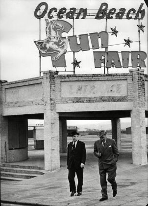 Wales Flintshire Rhyl Entrance Ocean Beach Editorial Stock Photo ...
