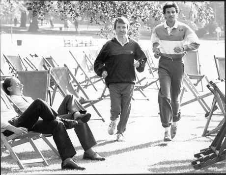 Sebastian Coe Athlete Jogging Sports Minister Editorial Stock Photo ...