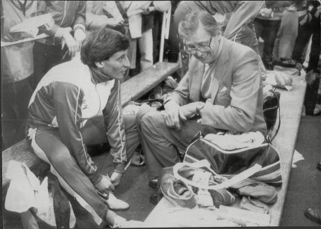 Sebastian Coe Athlete Father Peter Coe Editorial Stock Photo - Stock ...