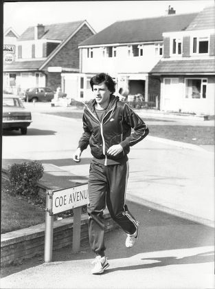 Sebastian Coe Athlete Training Sebastian Coe Editorial Stock Photo ...