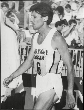 Sebastian Coe Athlete After Losing 1500m Editorial Stock Photo - Stock ...