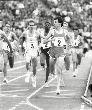 Sebastian Coe Athlete Wins 800m Peugot Editorial Stock Photo - Stock ...