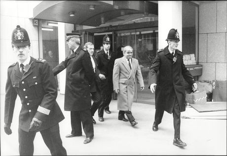 Peter Clowes Surrounded By Police He Editorial Stock Photo - Stock ...