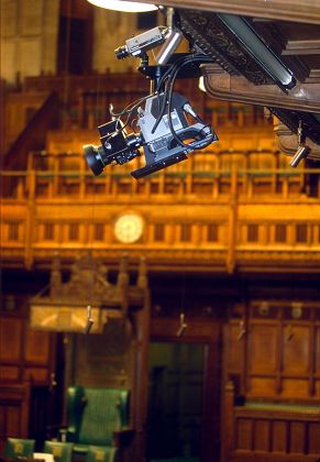 Television Camera Chamber House Commons London Editorial Stock Photo ...