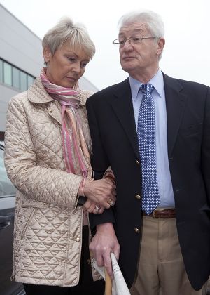 Christopher Tappin His Wife Elaine Outside Editorial Stock Photo ...