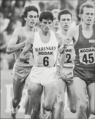 Sebastian Coe Athlete Action 1500m Olympic Editorial Stock Photo ...
