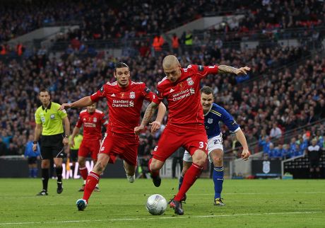 Cardiff City Vs. Liverpool, Carling Cup Football Final at the Wembley ...