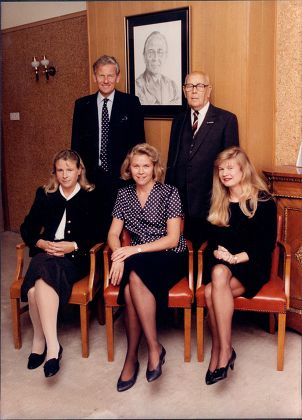 Three Generations Daniel Family Daniels Department Editorial Stock ...