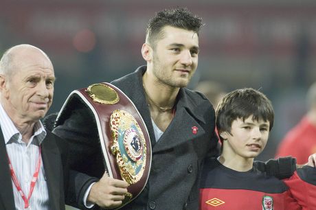 Welsh Champion Boxer Nathan Cleverly Pictured Editorial Stock Photo ...