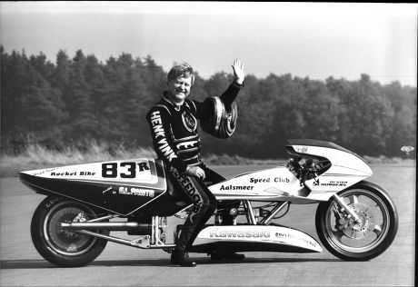 Henk Vink Dutch Motorcylist Rocket Powered Editorial Stock Photo ...