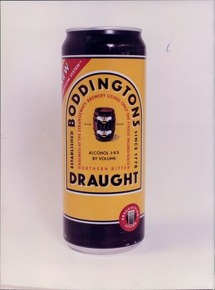 Can Boddingtons Draught Bitter 1991 Editorial Stock Photo - Stock Image ...
