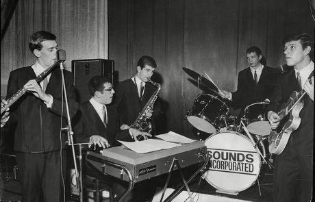 Sounds Incorporated Barrie Cameron Sax Organ Editorial Stock Photo ...