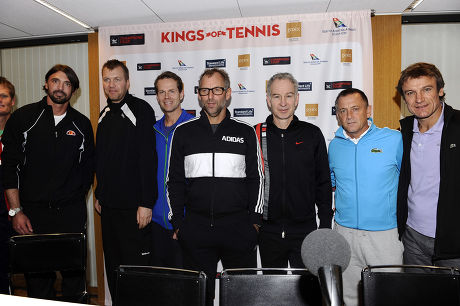'Kings of Tennis' Press Conference, Stockholm, Sweden - 12 Mar 2012 ...