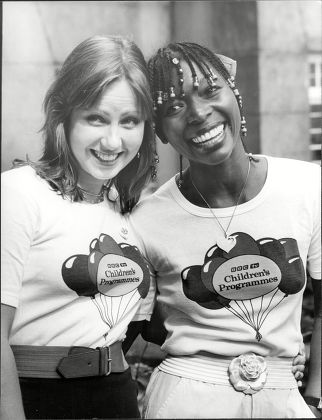 Sarah Greene Blue Peter Floella Benjamin Editorial Stock Photo - Stock ...