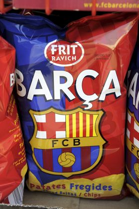 Barca Chips Being Sold Souvenier Stand Editorial Stock Photo - Stock ...