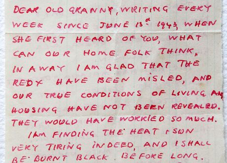 Extract Letter Written By Isobel Grist Editorial Stock Photo - Stock ...