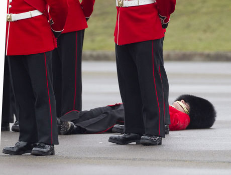 Irish Guard Fainting Editorial Stock Photo - Stock Image | Shutterstock