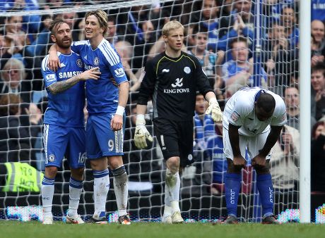 Fernando Torres Chelsea Raul Meireles After Editorial Stock Photo ...